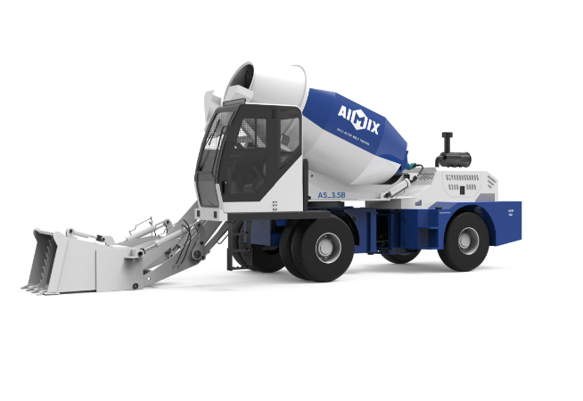 AS-3.5-self-loading-concrete-mixer - AIMIX® Строительное оборудование ... AS-3.5-self-loading-concrete-mixer - AIMIX® Строительное оборудование ...
